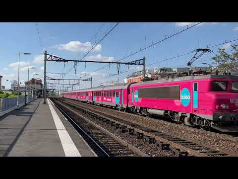 Passage du train corail "Oslo" Paris Austerlitz - Nantes à Vitry sur Seine