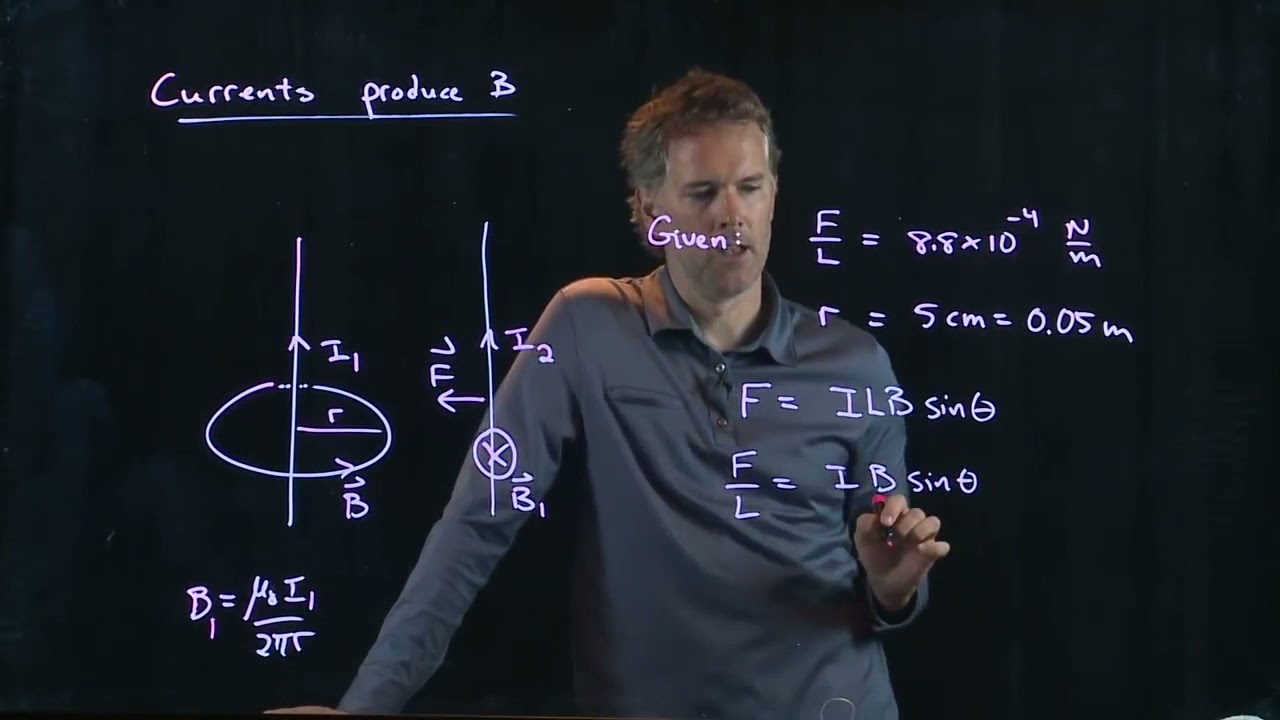 Currents Produce Magnetic Fields | Physics with Professor Matt Anderson | M23-09
