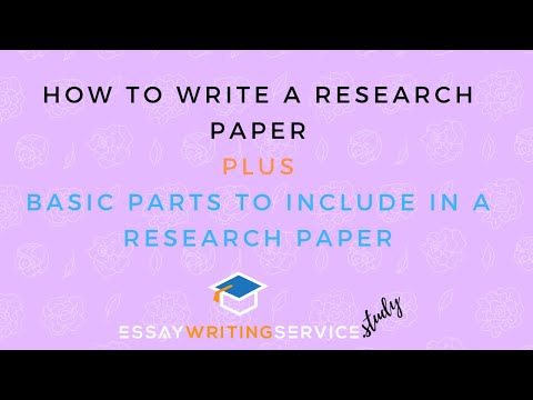 Parts of a Research Paper