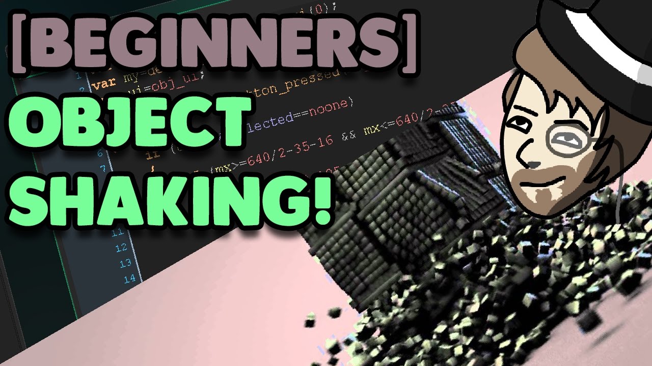 GameMaker Studio Tutorial: OBJECT SHAKE!