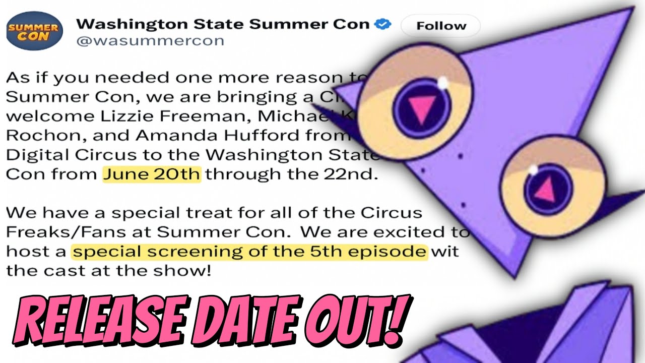 Digital Circus Episode 5 Leak CONFIRMS Release Date!