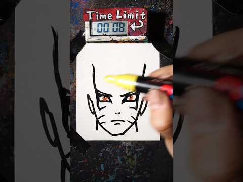 How to Draw NARUTO in 30 Seconds