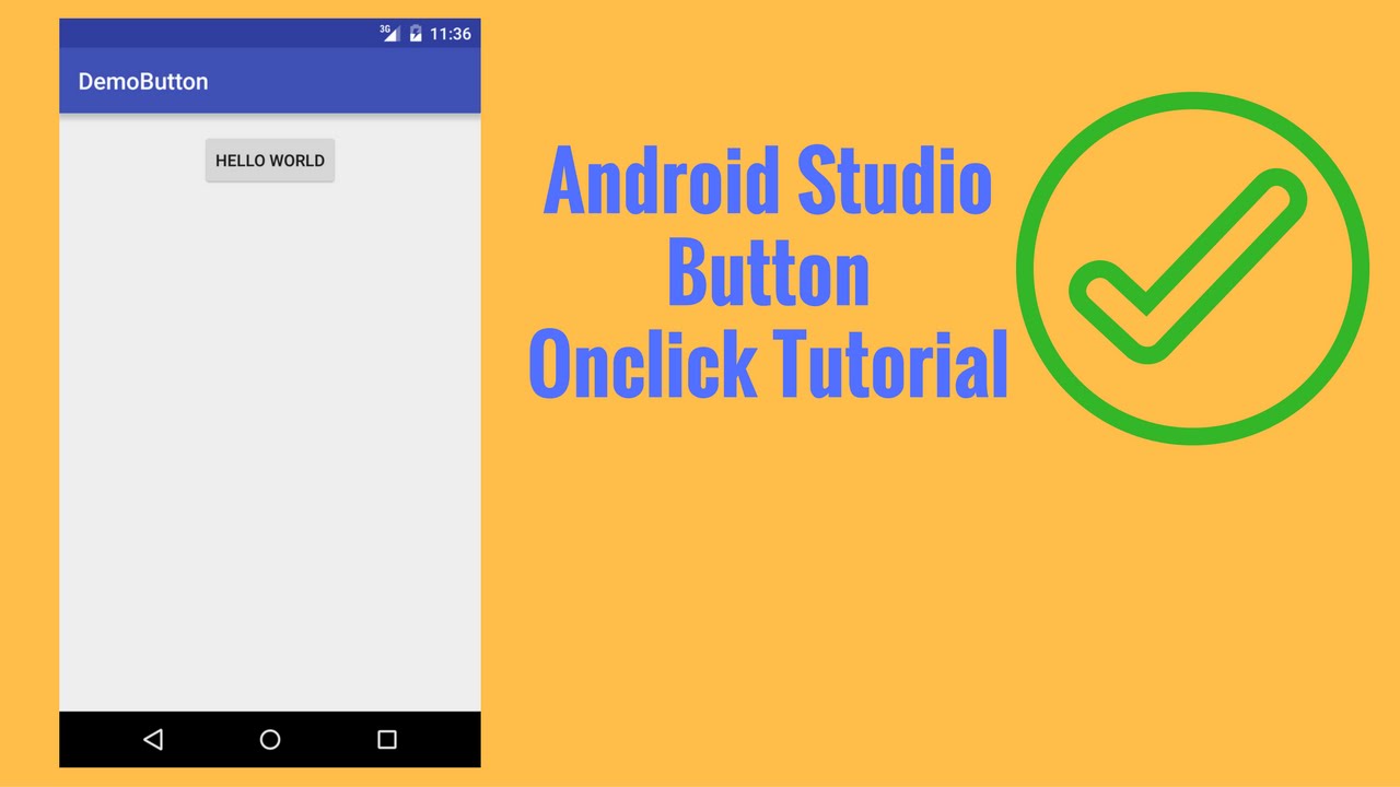 Android Button OnClickListener Tutorial