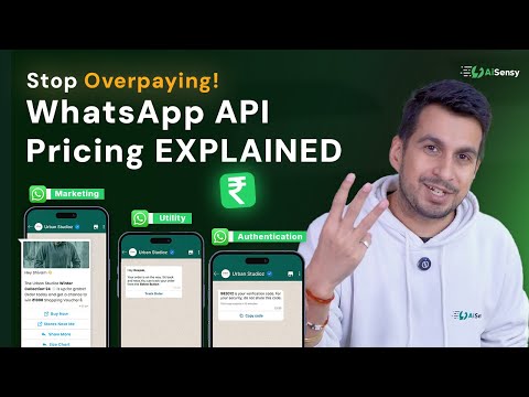 WhatsApp Business API Pricing 2025 Explained (Hindi) #whatsappapipricing