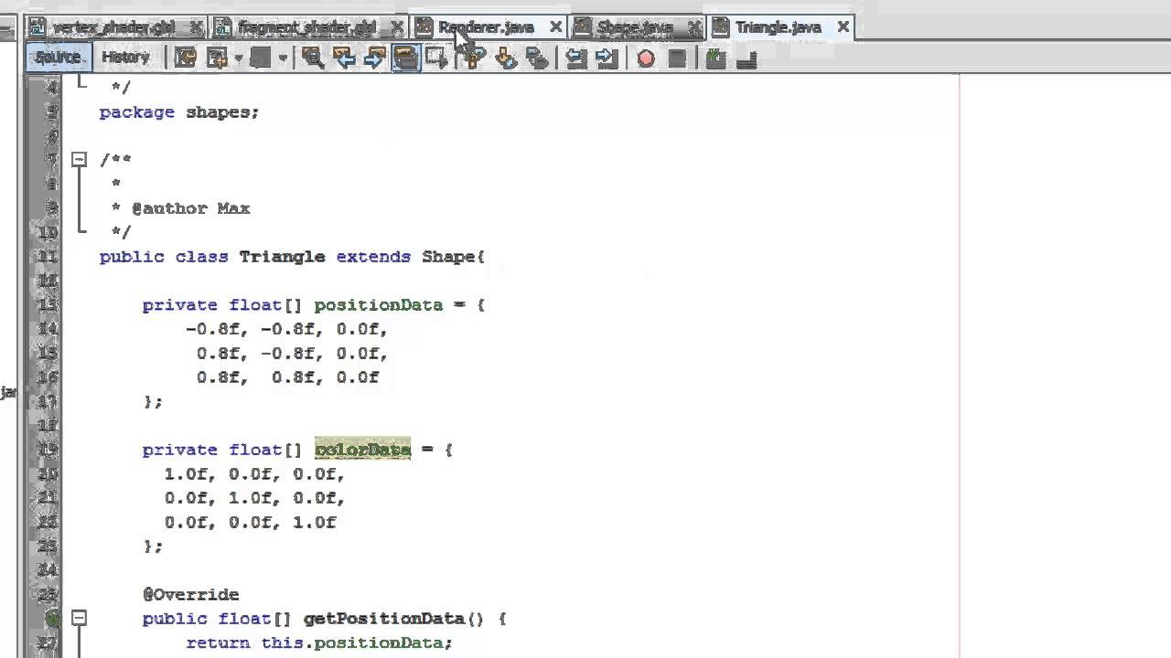 Tutorial 5   Creating 2D Objects