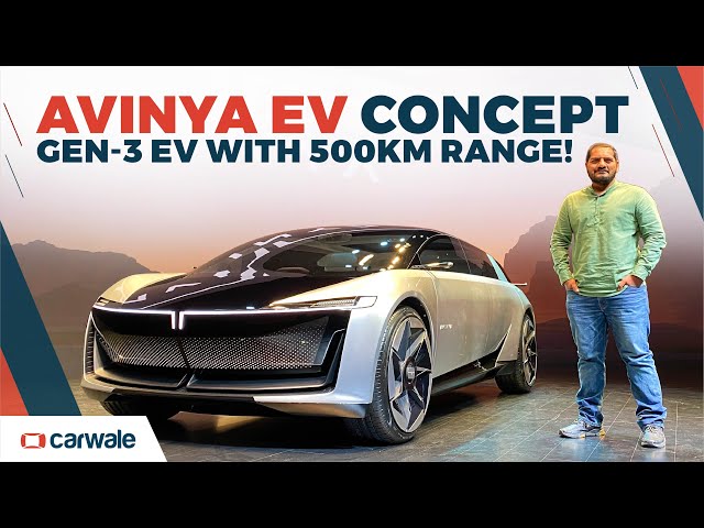 Tata Avinya EV Concept | 500km Range, 30-minutes to Full Charge! Launch ...