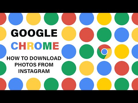 How to Download Photos from Instagram with Google Chrome