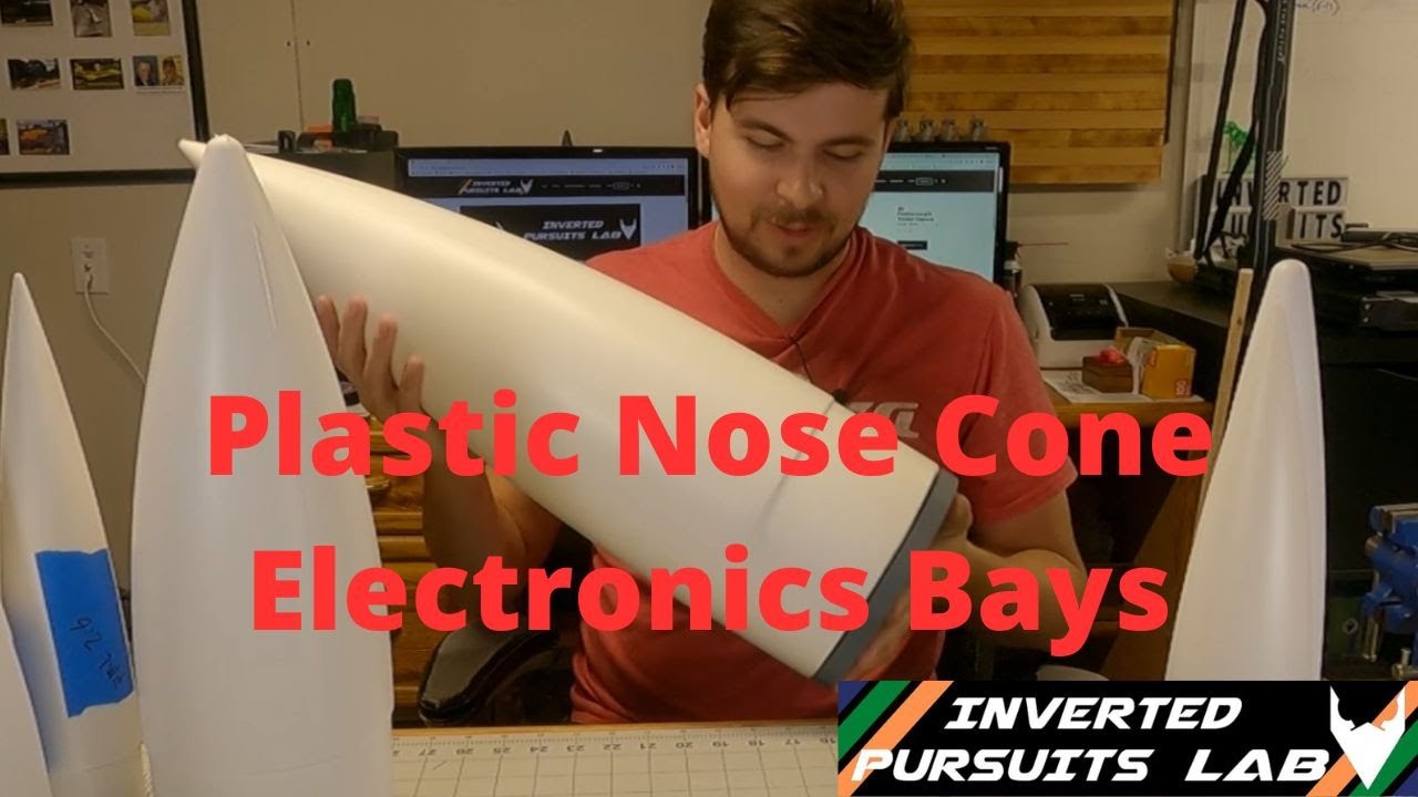Plastic Nose Cone Electronics Bays