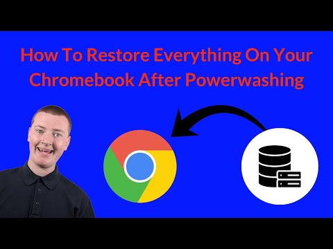 How To Restore Everything On Your Chromebook After Powerwashing