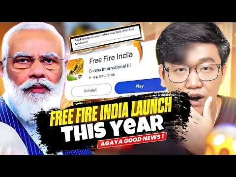 FREE FIRE INDIA 🇮🇳 LAUNCH 🤩 DATE 2025 ALL SET TO LAUNCH GARENA FREE FIRE !