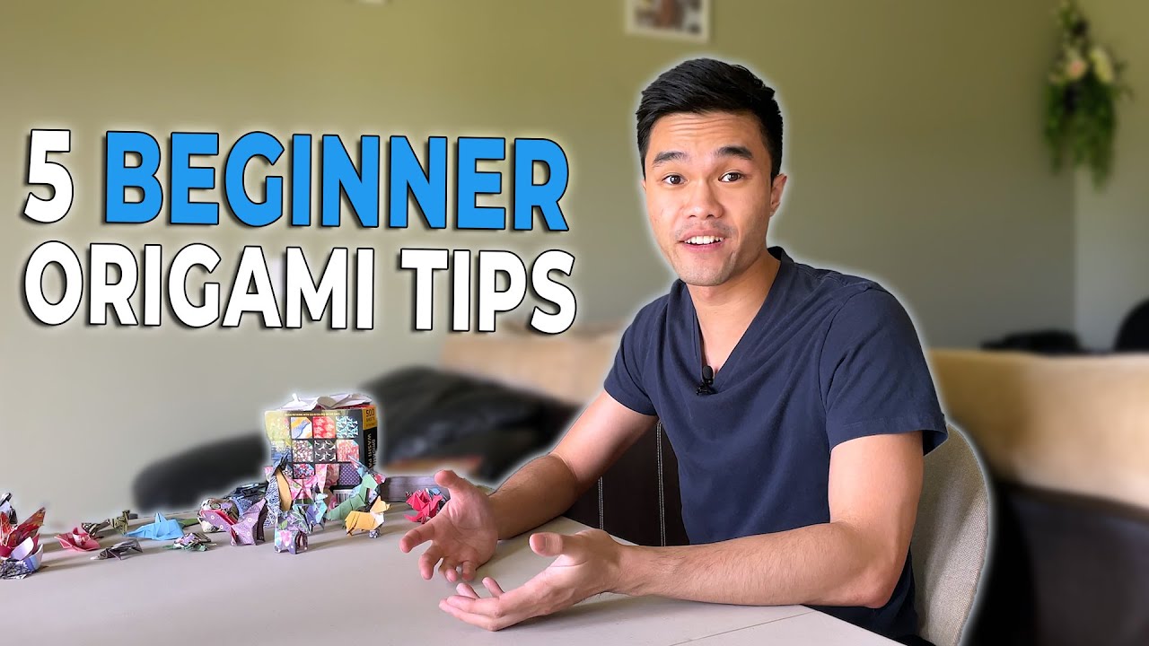 5 Origami Tips for Beginners