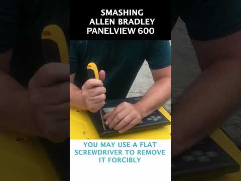 Smashing #Allen-Bradley #Panelview 600 (Replacing 2711-K6C10)