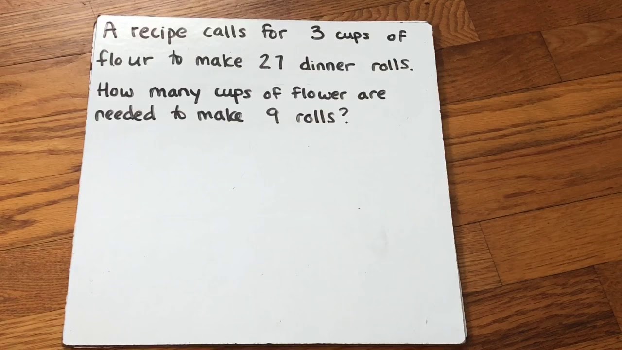 Proportion Word Problem