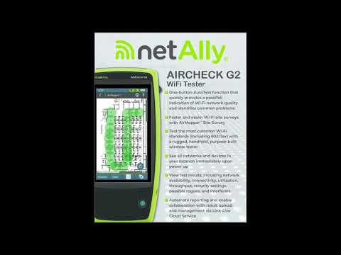 Netally AirCheck G2 WiFi Tester - Available at Cable and Connections