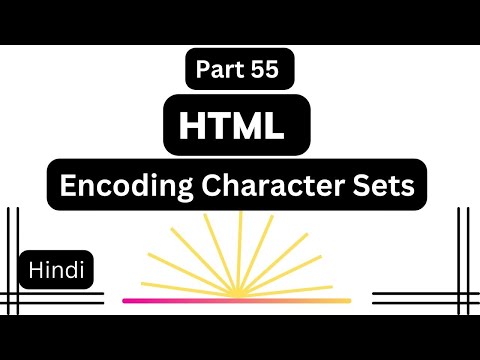 HTML Encoding | Character Set | HTML Tutorial In Hindi