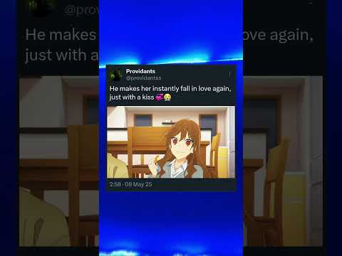 She fell in love again | Horimiya | #anime #shorts #horimiya