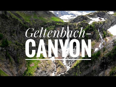 Geltenbach-Canyon above Lauenensee in 4K (Switzerland)