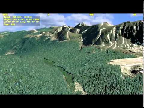 Never Summer Range, Rocky Mountain National Park (Standard Definition)