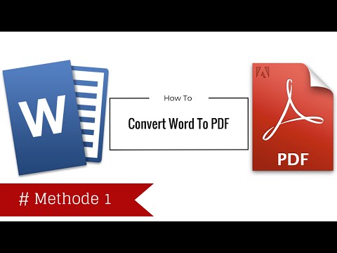 Convert Word to PDF Using MS Office 2007