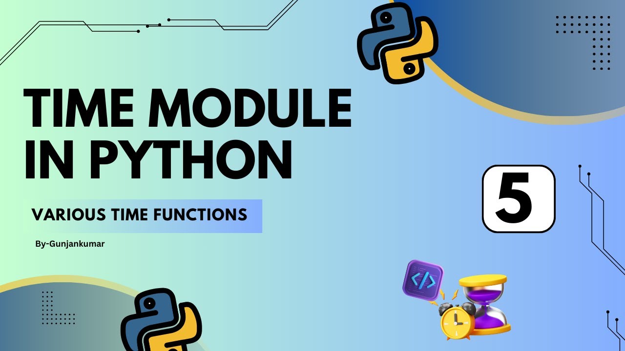 Time Module in Python: Get Current Time, Format, and Sleep Functions | #coding #python