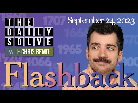 Flashback - 24 September 2023 - NYT History Game #flashback