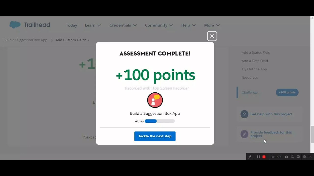 Add Custom Fields | Build a Suggestion Box App | Salesforce