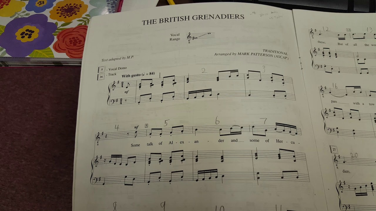 The British Grenadiers with guide