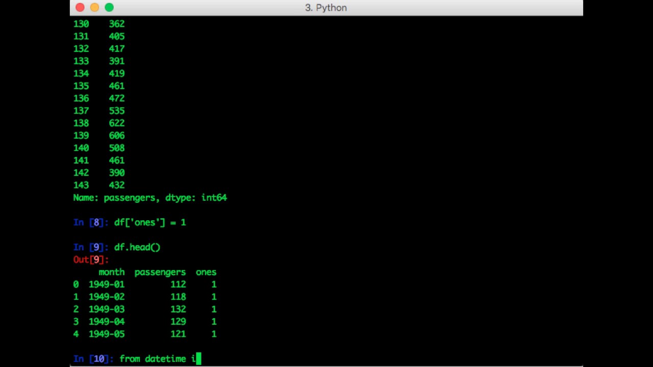 The Numpy Stack in Python - Lecture 16: Apply Function