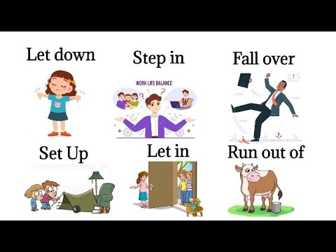 Do you know these phrasal verbs? listen and Practice #phrasalverbs