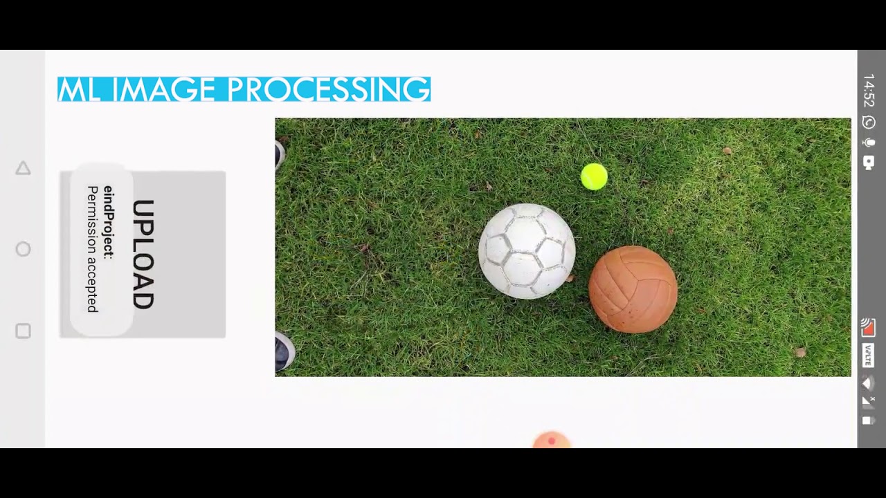 Android APP Ball identifier using machine learning and flaskserver