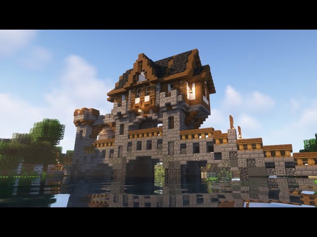 Medieval Build | Bridge House Minecraft Map
