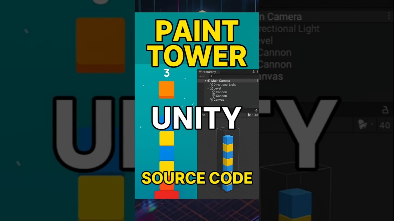 This Paint Tower Source Code Is Shockingly Simple to Monetize 🎨 | Build Addictive Games Fast