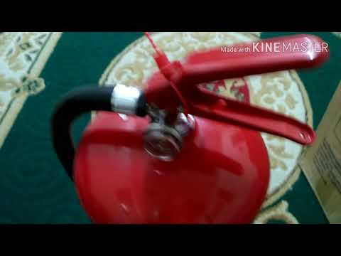 Unboxing Fire Extinguisher ABC Powder 9kg