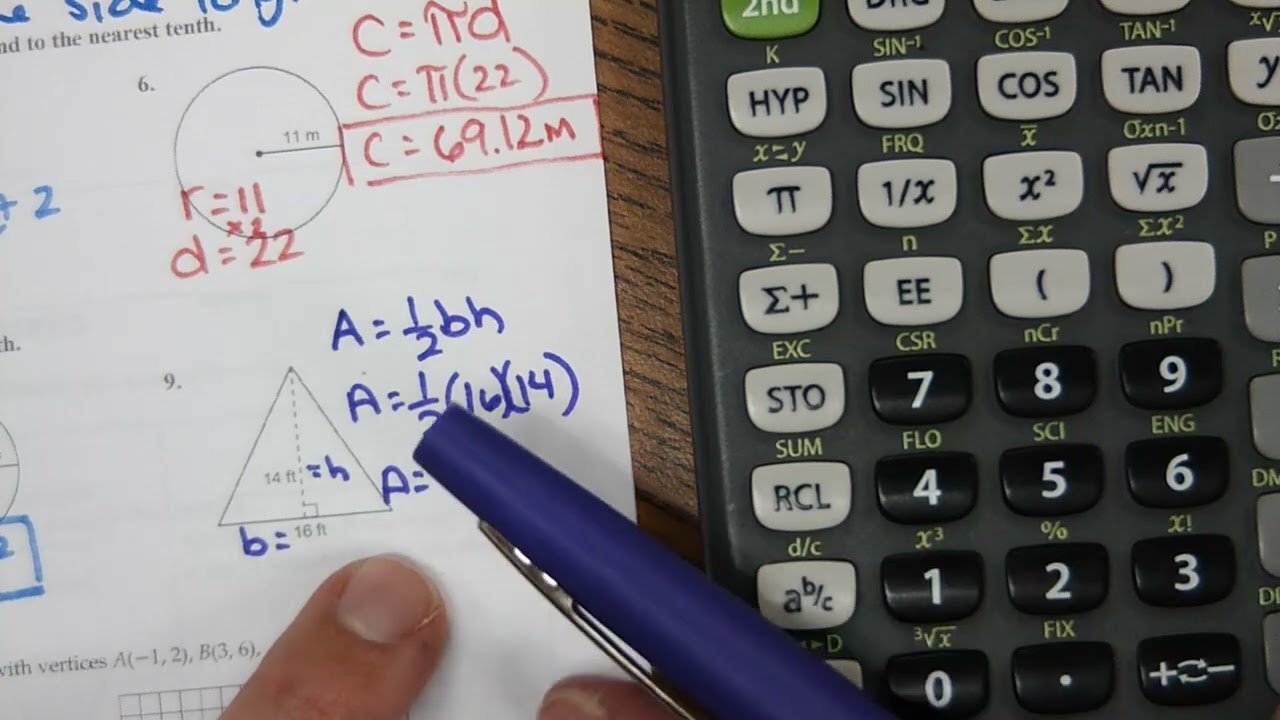 High School Geometry Lesson 2-3: Two-Dimensional Figures