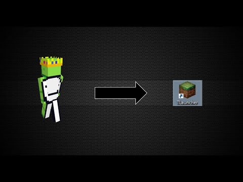 How to download DREAM skin in Minecraft Tlauncher.