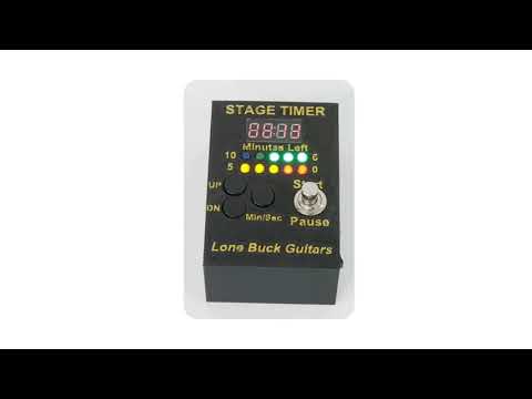Small Lone Buck Guitars Visual Stage Set/Gig Timer Pedalboard | Reverb