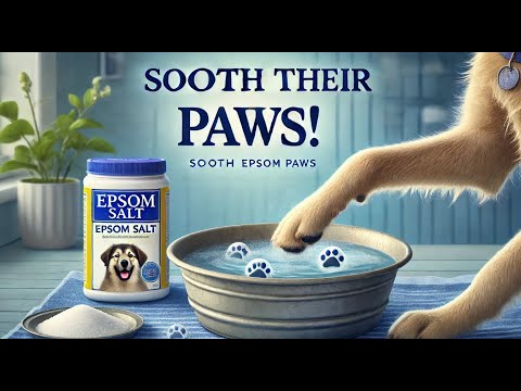 How To Soak Dogs Paw In Epsom Salt