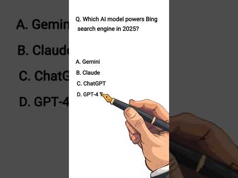 Which AI model powers Bing search engines in 2025? #understandability