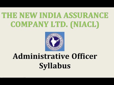NIACL AO Previous Year Question Paper, Syllabus and Exam Pattern