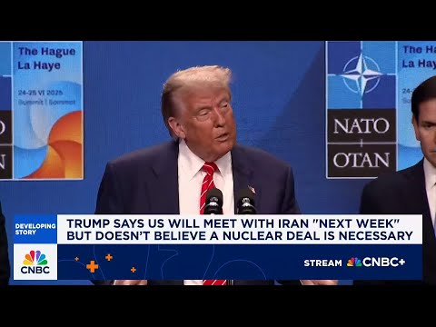 Trump lashes out at Spain as NATO leaders make spending pledge