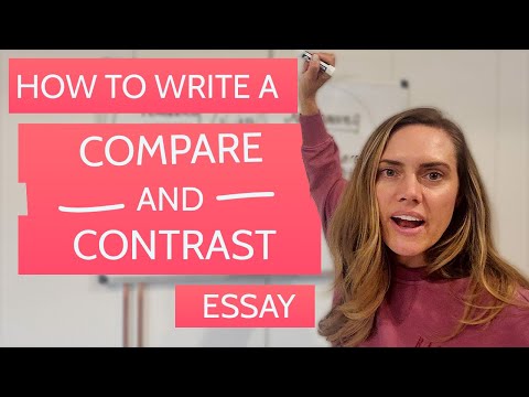 How to Write a Compare and Contrast Essay | Advance Writing