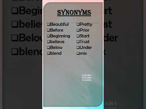 #shorts#be a master of synonyms🕴️#englishgrammar#shorts