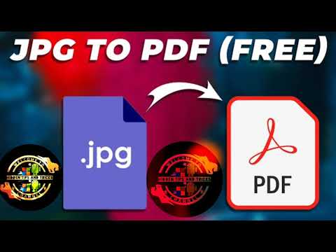 convert any image to PDF offline for free