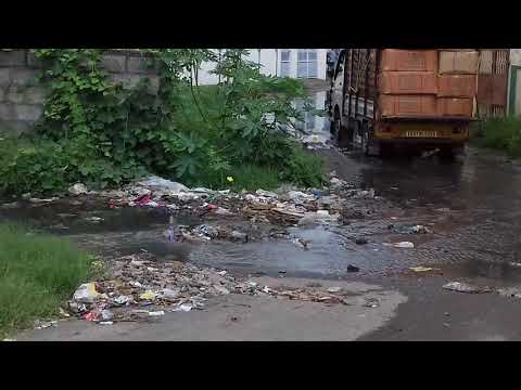 Sad conditions in the middle of city