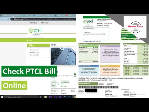 Check PTCL bill Online 2020 Simple and Easy