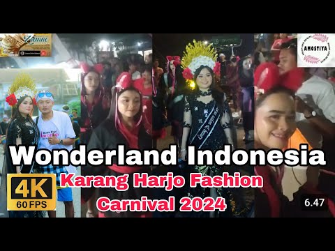 Wonderland Indonesia, Epic Performance from Amostiya Salon & Beauty on Karang Harjo Carnival 2024