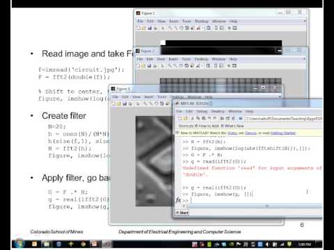 EGGN 510 - Lecture 09-1 Frequency Domain Filters