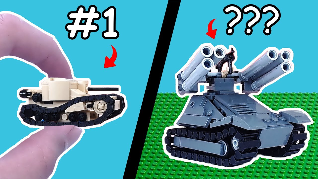 I Built Tiny LEGO Tanks...