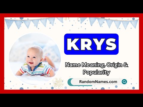 Krys - Baby Boy Name Meaning, Origin & Popularity - RandomNames.com