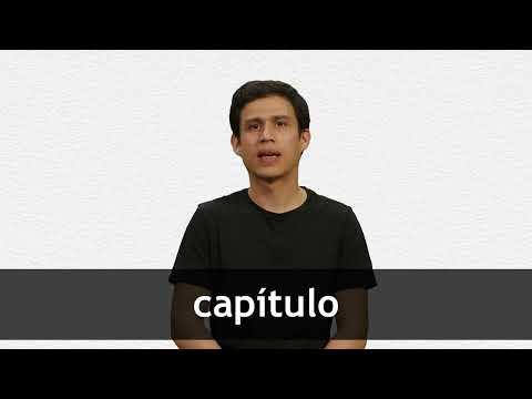 Traducción en inglés de “CAPÍTULO” | Collins Diccionario español-inglés